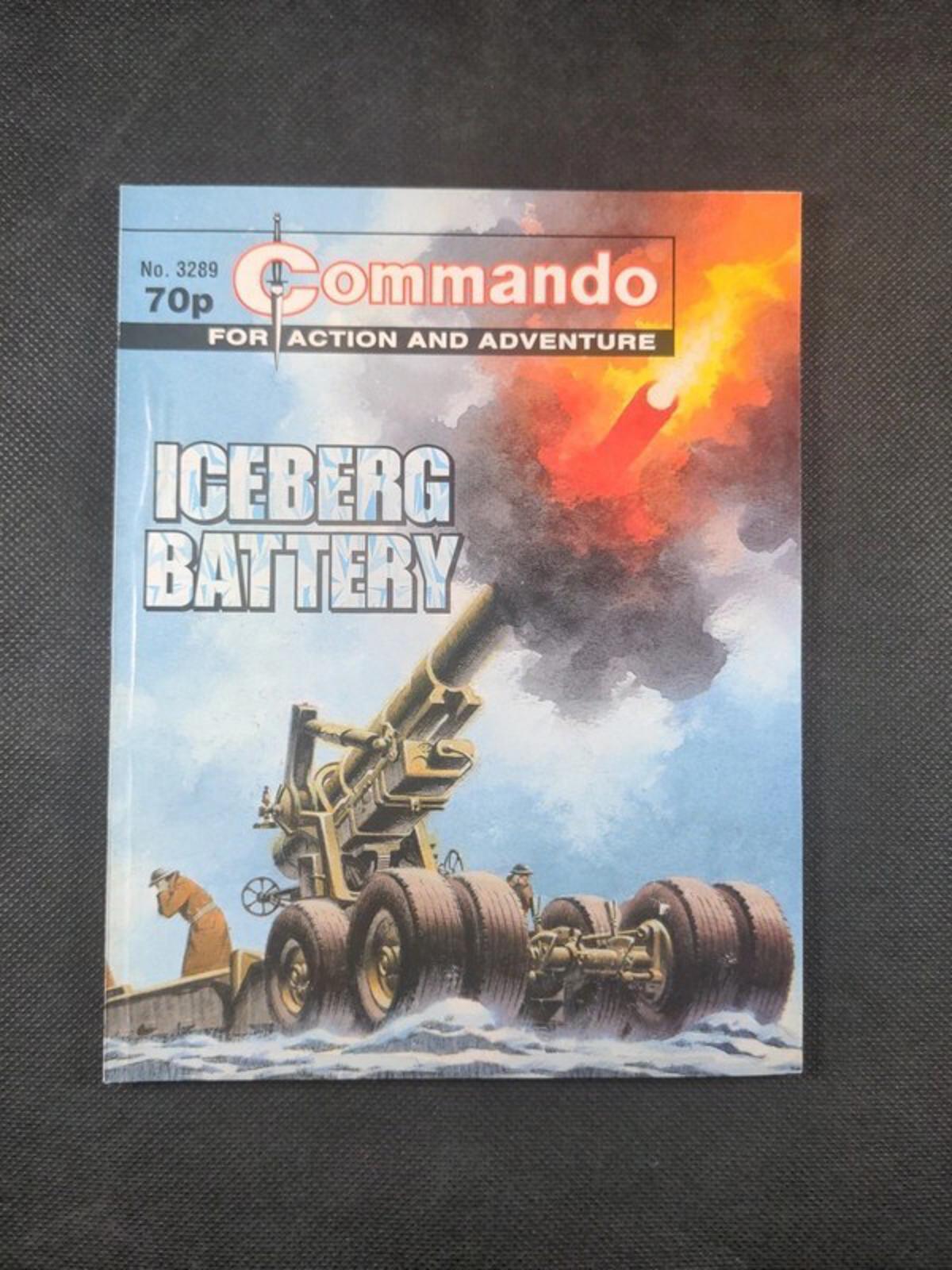 Commando Comic Issue Number 3289 Iceberg Battery – Retrorama UK